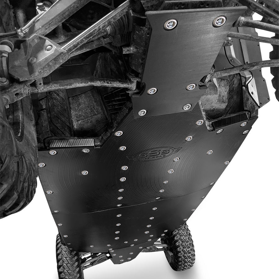 Skid Plate | Premium 4-Piece | UHMW | Can-Am Maverick Sport Max