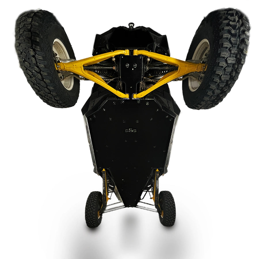 Skid Plate | Premium 3-Piece | UHMW | Can-Am Maverick R